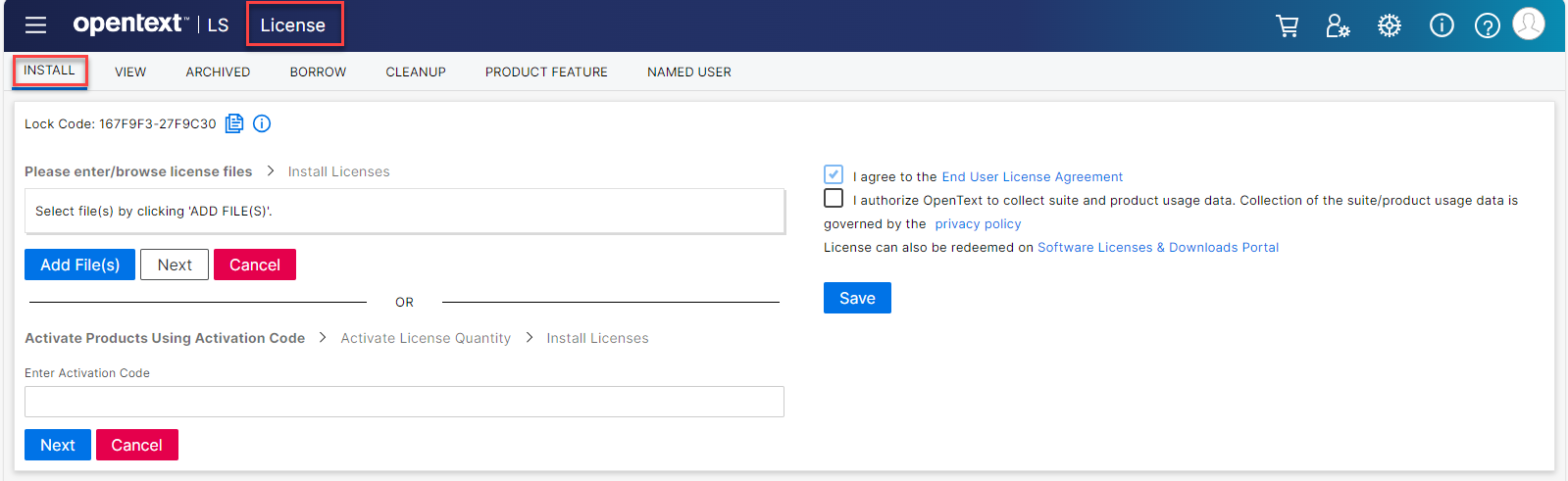 OpenText Documentation Portal