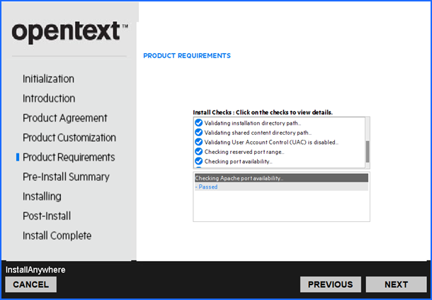 OpenText Documentation Portal