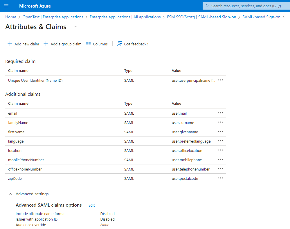 OpenText Documentation Portal