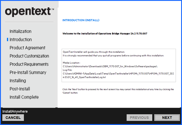 OpenText Documentation Portal